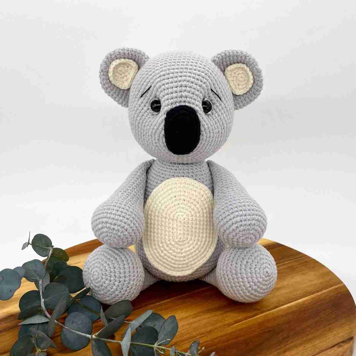 Koala Crochet Pattern Hardicraft Kurt Koala Crochet Kit Yarn